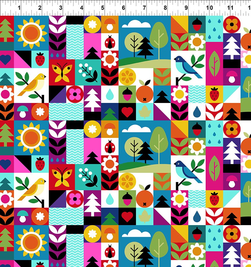 Flock Together 3FT-1 – The Textile Pantry