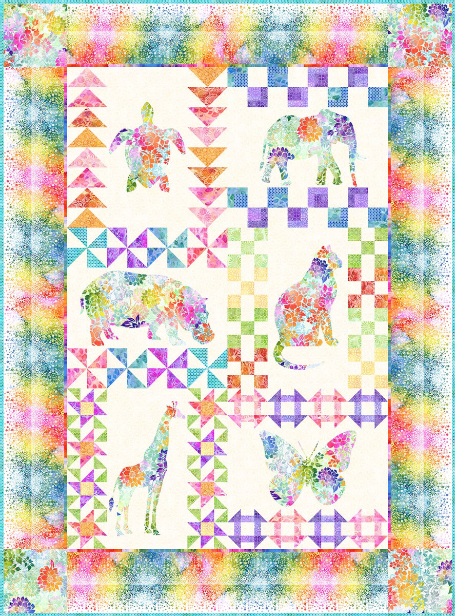 Felicity Menagerie Quilt Pattern – The Textile Pantry