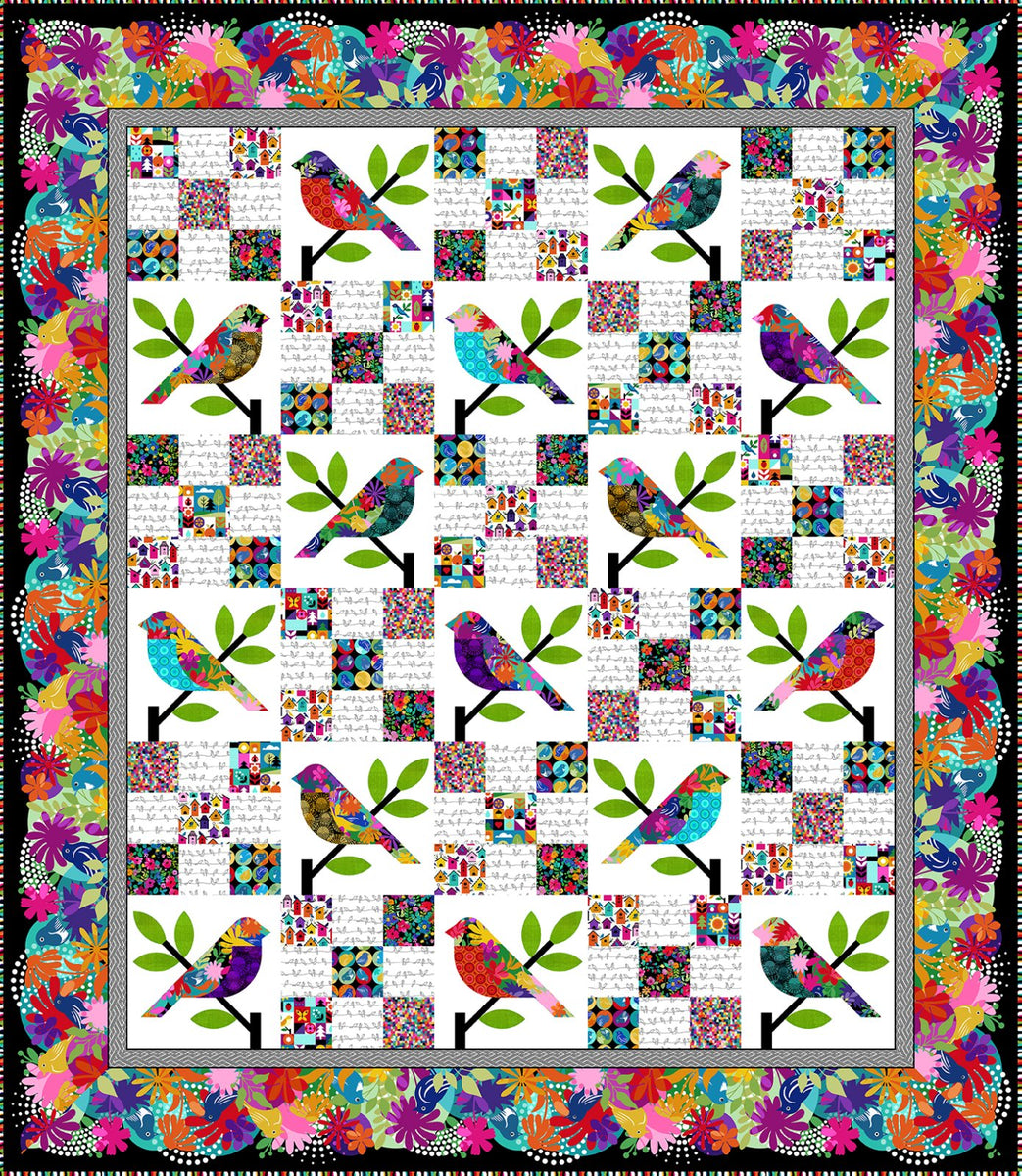 Flock Together - Quilt Pattern – The Textile Pantry