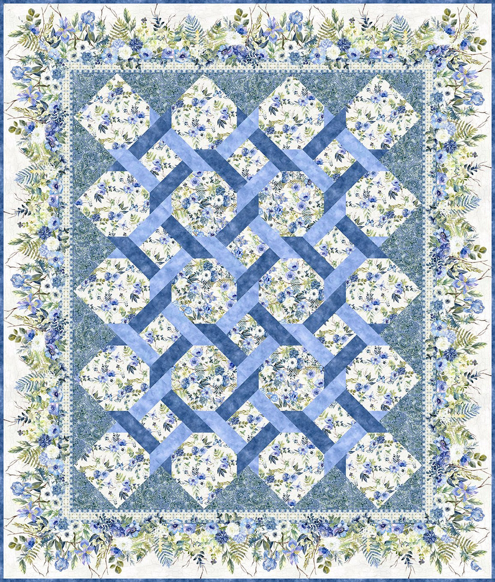 Sanctuary Garden Twist Quilt Pattern – The Textile Pantry