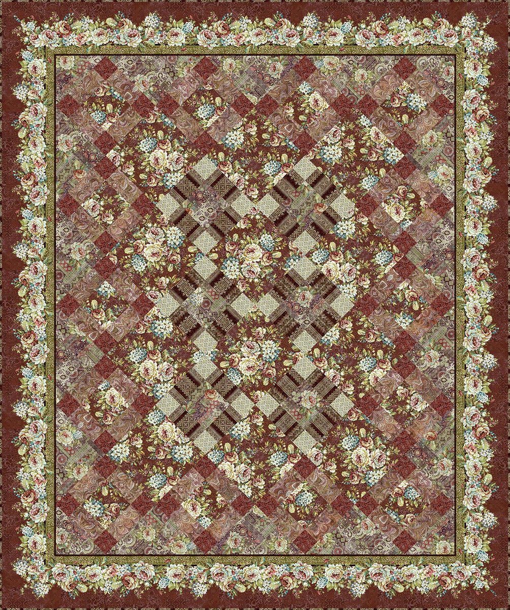 Carpet Bag Romance - Quilt Pattern CBR-QP – The Textile Pantry