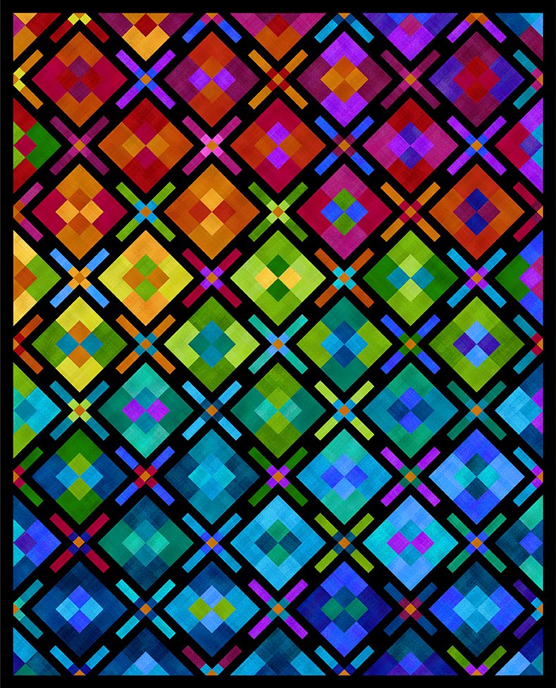 Summer Sparkles Quilt Pattern – The Textile Pantry