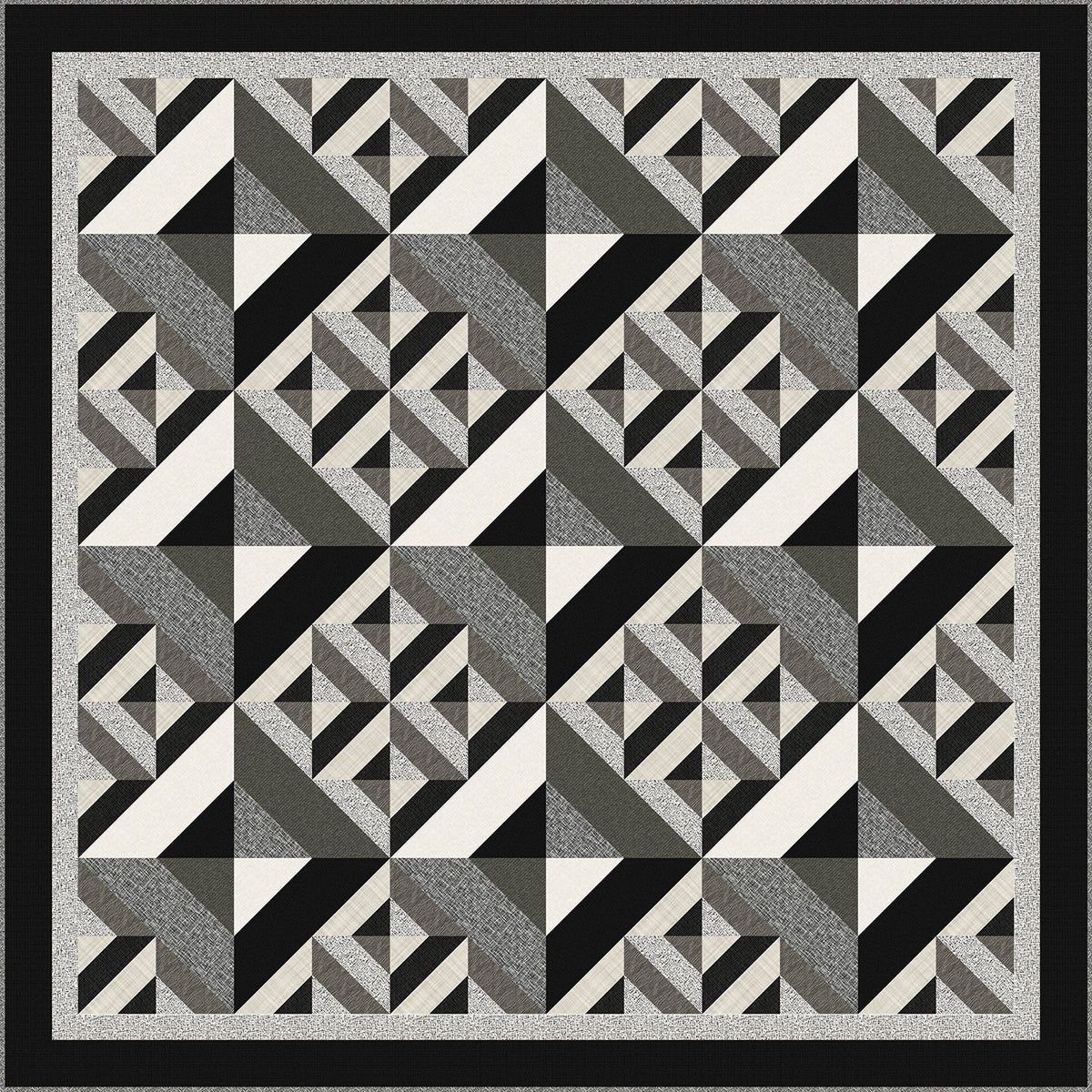 Texture-Graphix III Quilt Pattern – The Textile Pantry