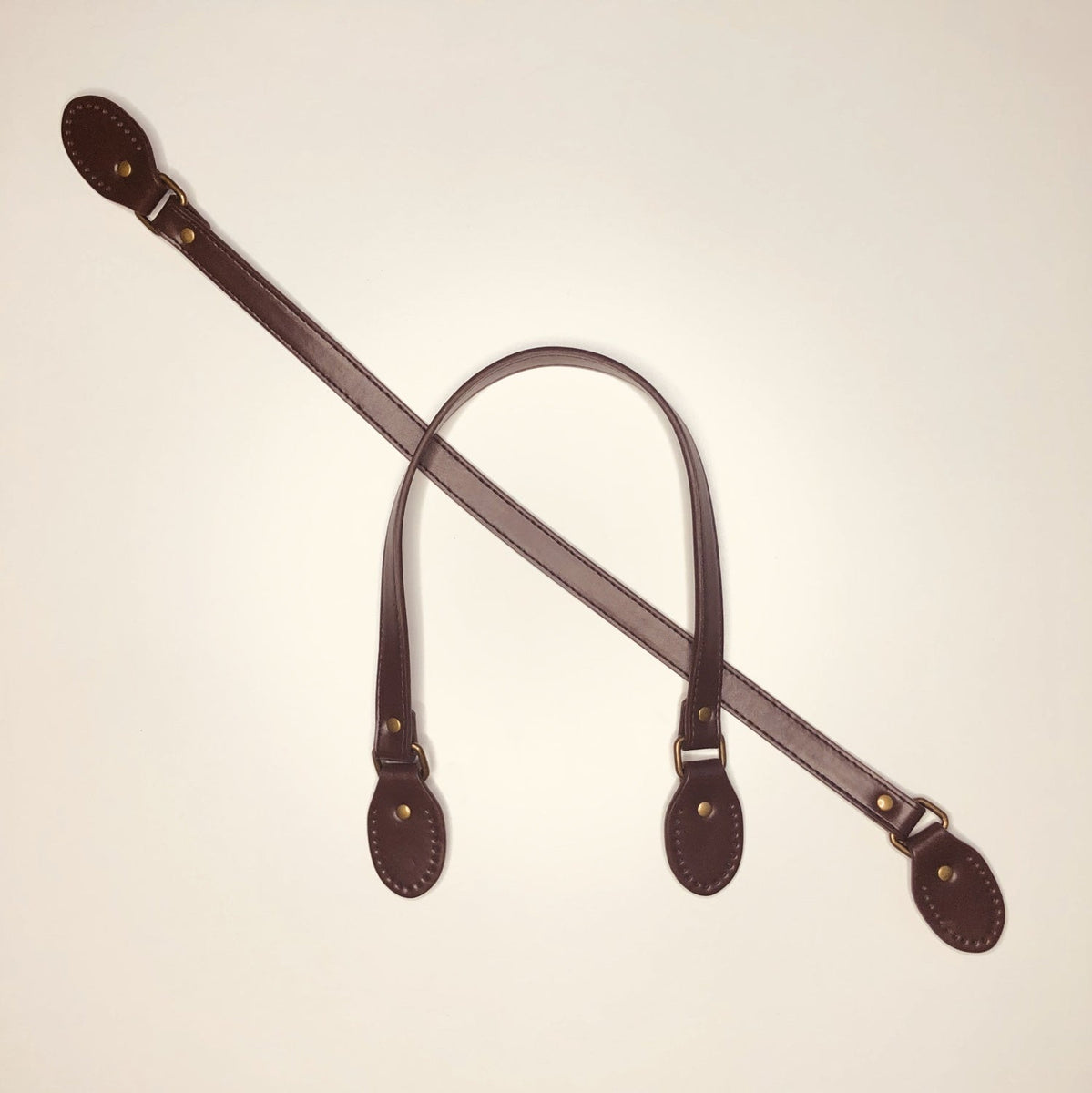 Leather Look Handles - Brown – The Textile Pantry